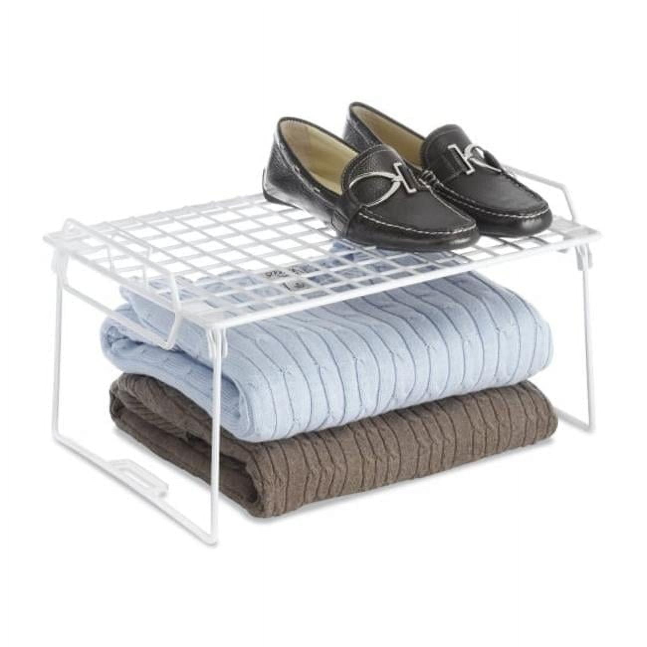Whitmor White Grid Stacking Utility Shelf - Walmart.com
