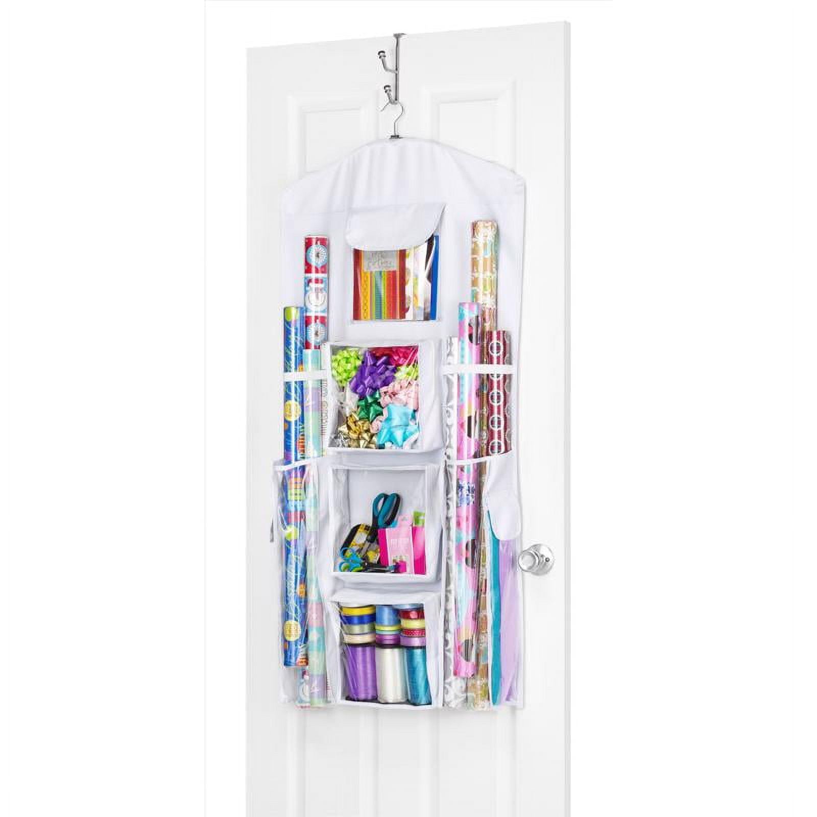 Whitmor Whitmor 6129-5344 Wrapping Paper Storage Container, White ...