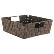 Whitmor Rattique® Storage Baskets - Set of 3 - Latte - Walmart.com