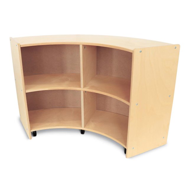 Whitney Brothers Curve Out Mobile Storage Cabinet - Walmart.com