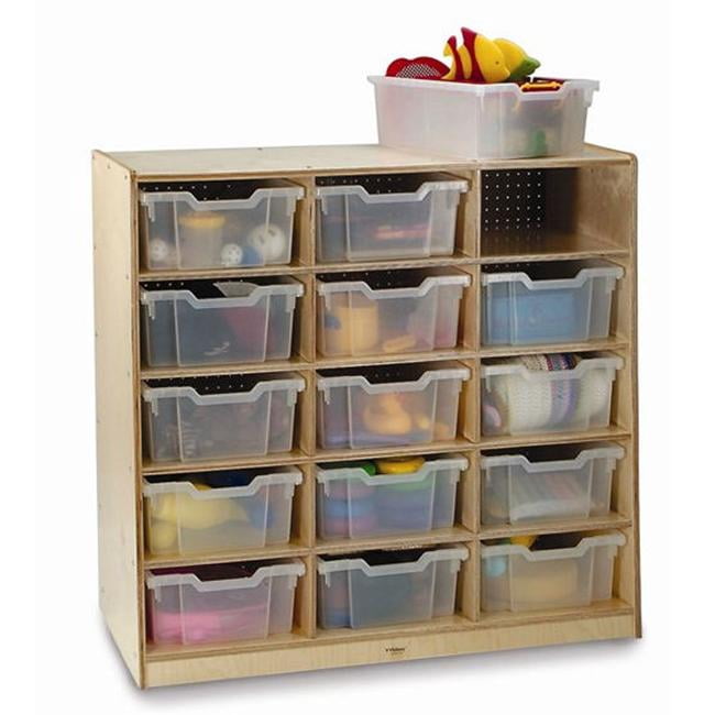 Whitney Bros WB101-290 6 in. Clear Gratnell Tray - Walmart.com