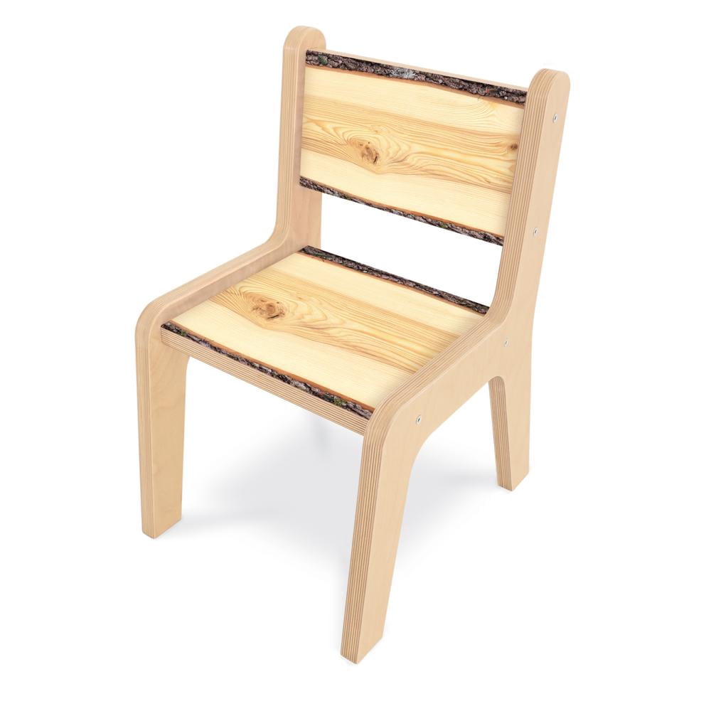 Whitney Brothers Nature View Live Edge Chair 12H - Walmart.com