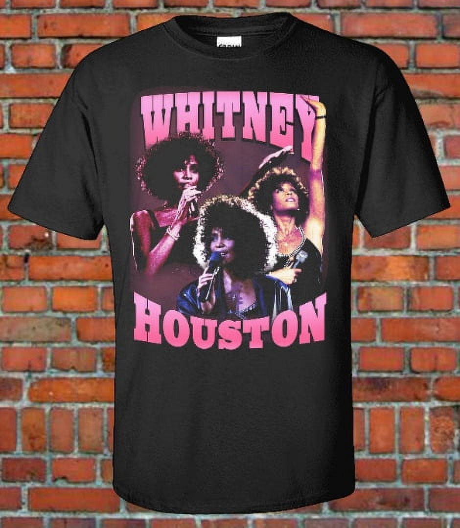 Whitney Houston 90s Style Bootleg Rap Tee 90s R & B American Singer ...