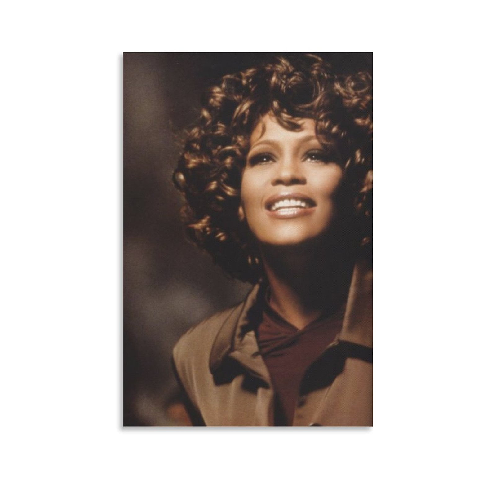 Whitney Houston Actor Poster (1) Artworks Picture Print Poster Wall Art ...