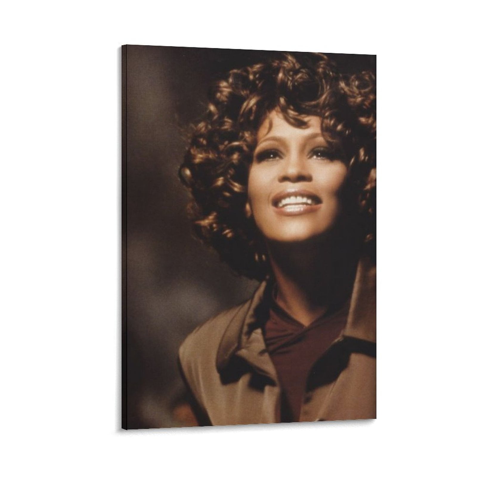 Whitney Houston Actor Poster (1) Wall Art Poster Scroll Canvas Painting ...