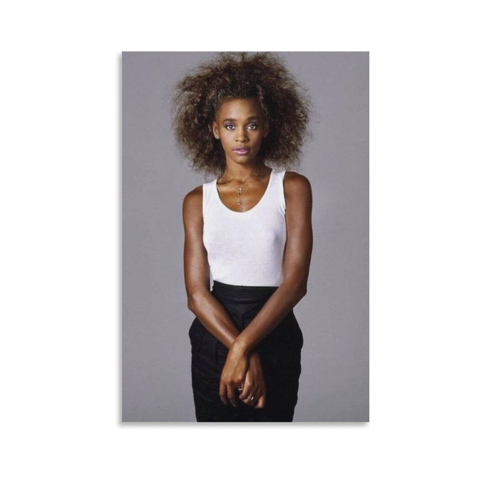 Whitney Houston Actor Poster (3) Posters Wall Art Painting Canvas Gift ...