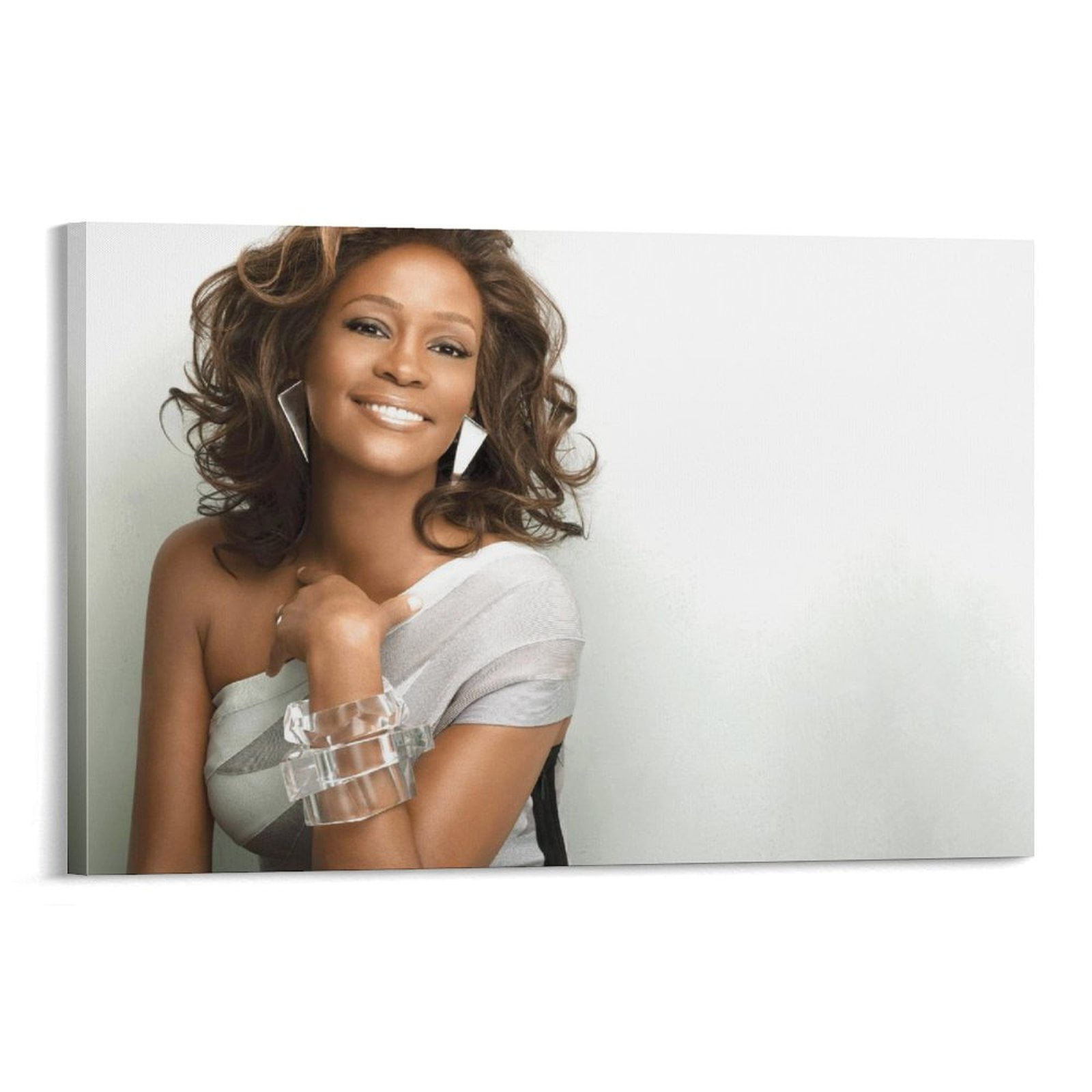 Whitney Houston Actor Poster (8) Print Photo Art Painting Canvas Poster ...