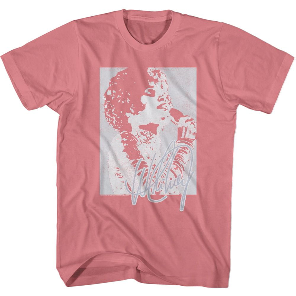 Whitney Houston Square W Signature Mauvelous T-Shirt - Walmart.com