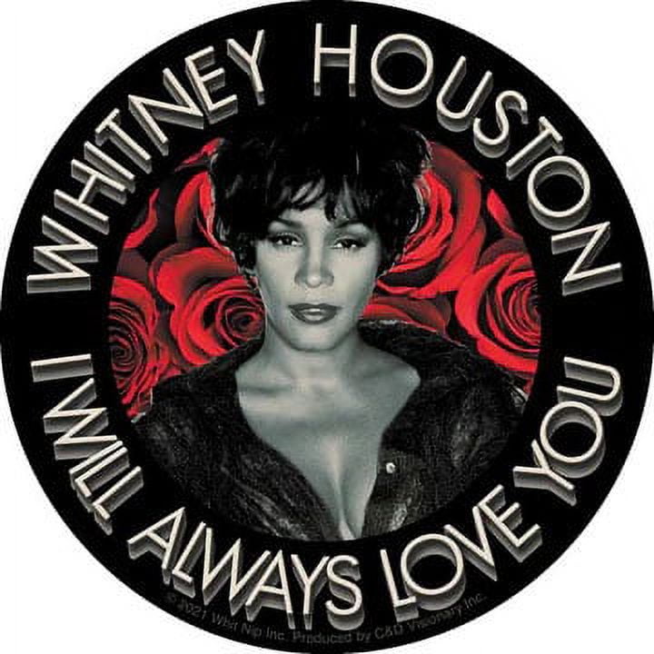 Whitney Houston Sticker - Walmart.com
