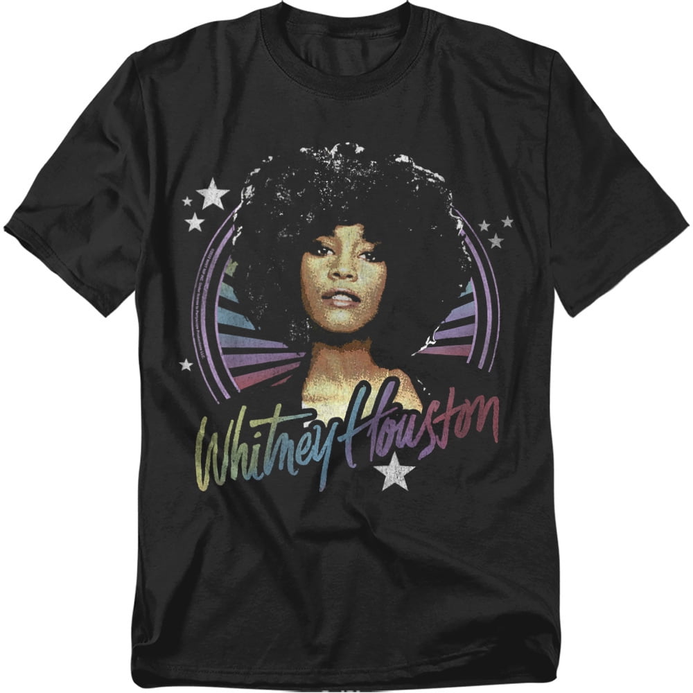 Whitney Houston T-Shirt Color Burst Whitney Unisex Graphic Tee for Men ...