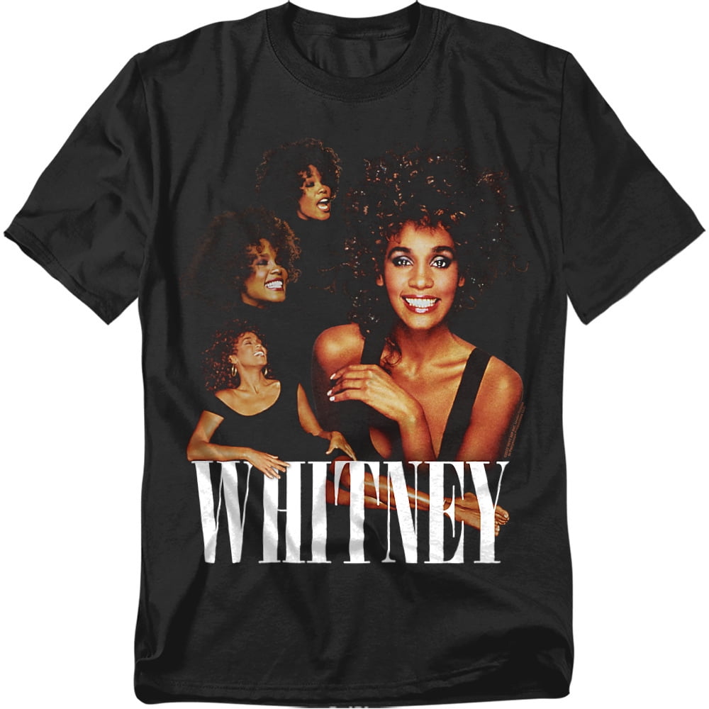 Whitney Houston T-Shirt Sing It Whitney Collage Unisex Graphic Tee for ...