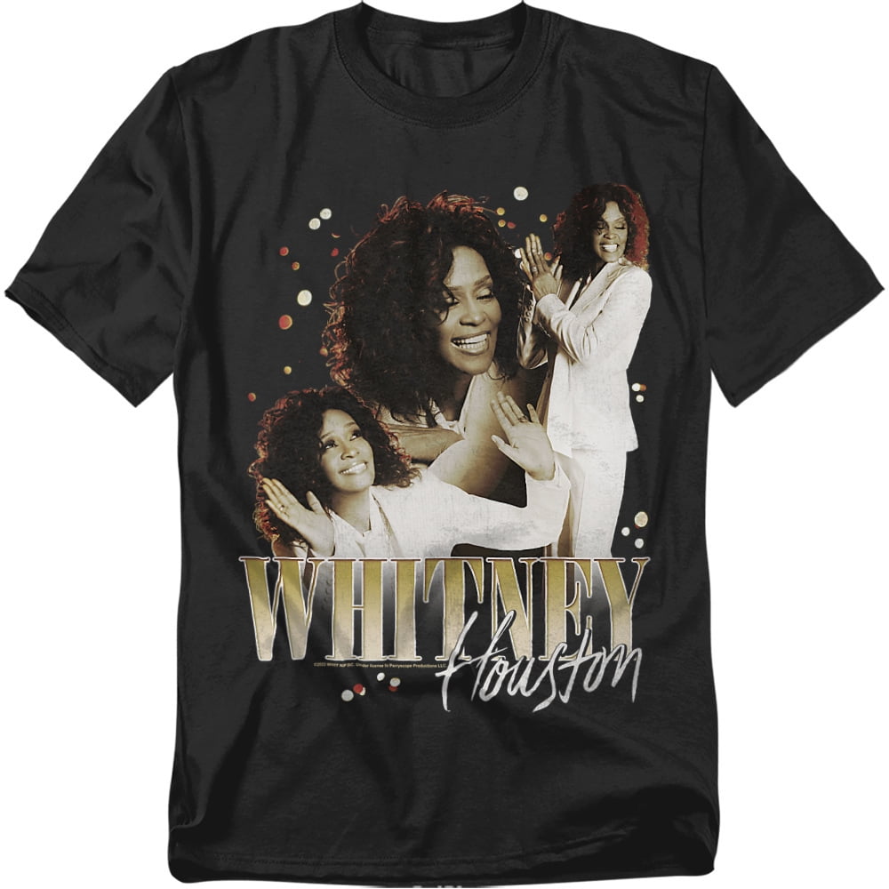 Whitney Houston T-Shirt White Suit Unisex Graphic Tee for Men & Women ...