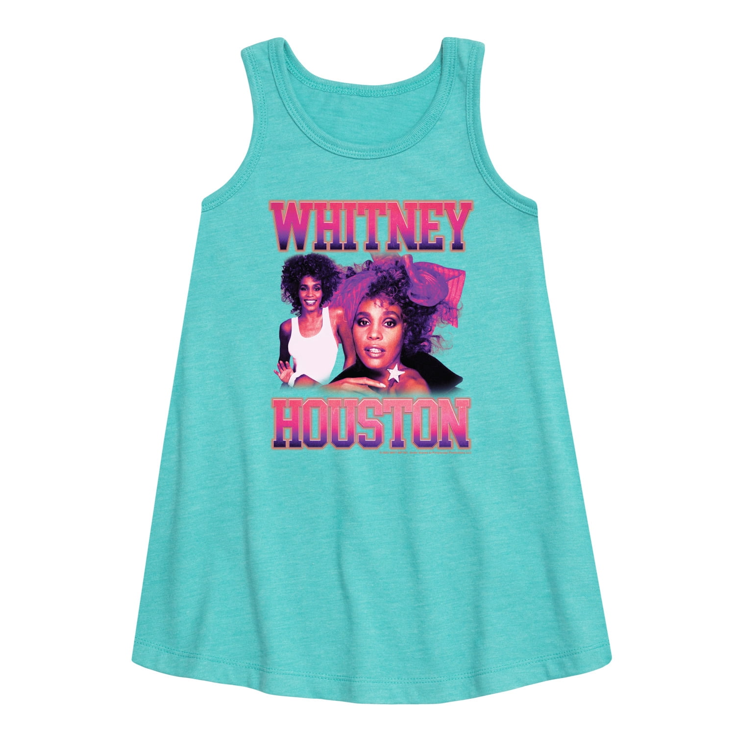 Whitney Houston - Vintage Whitney - Toddler and Youth Girls A-line ...