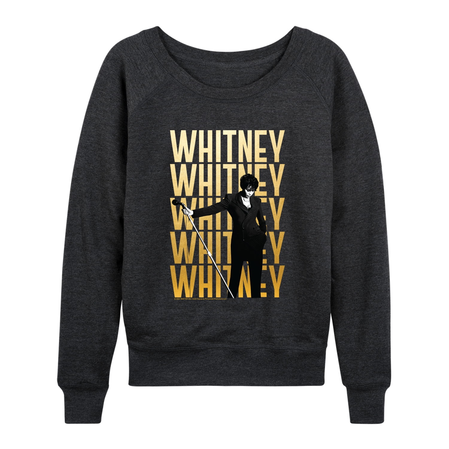 Whitney Houston - Whitney Gold Repeat - Women's French Terry Long ...