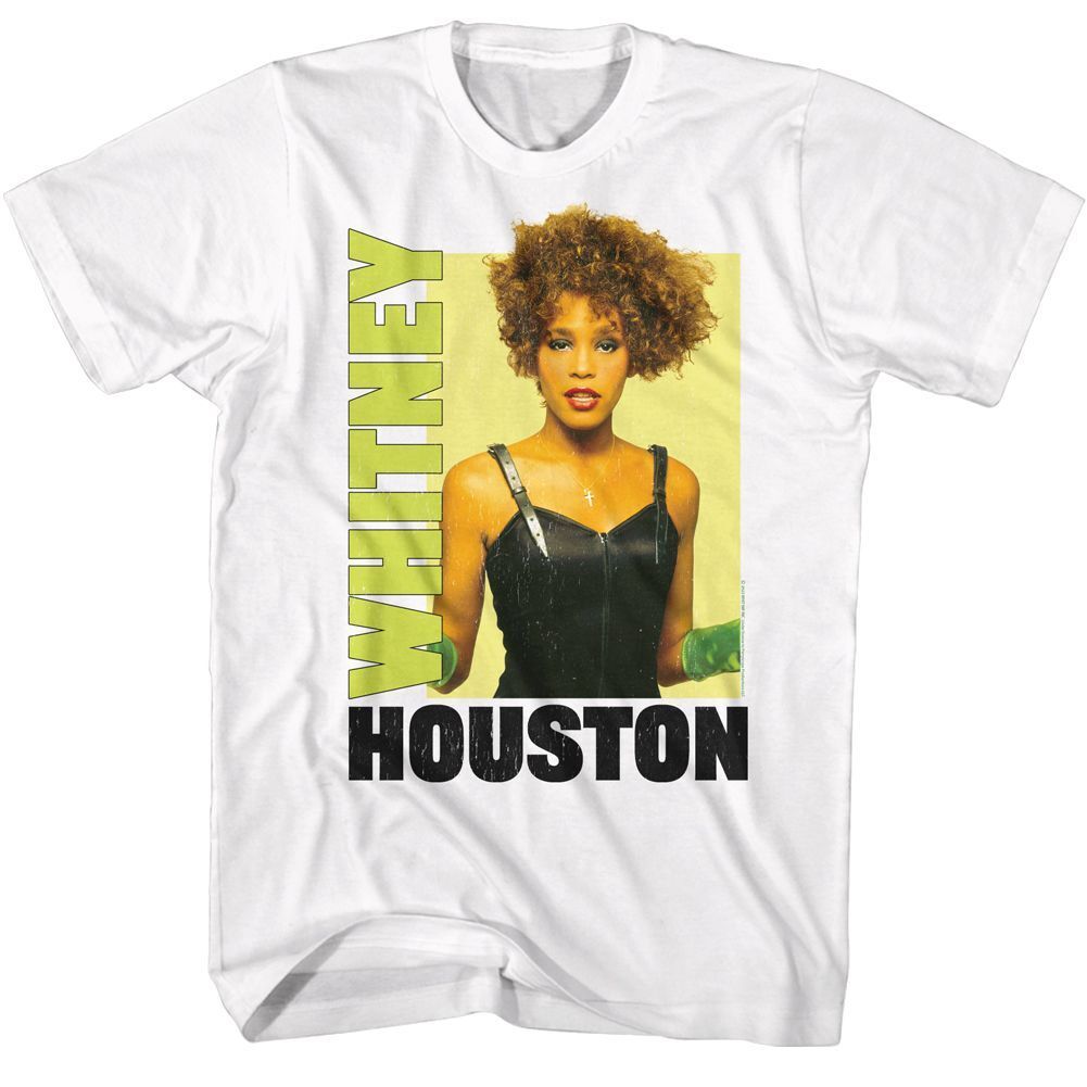 Whitney Houston With Gloves Box Music Shirt - Walmart.com