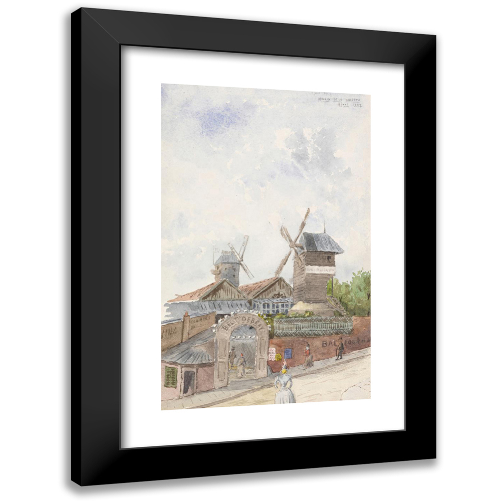 Whitney Warren Jr. 11x14 Black Modern Framed Museum Art Print Titled ...