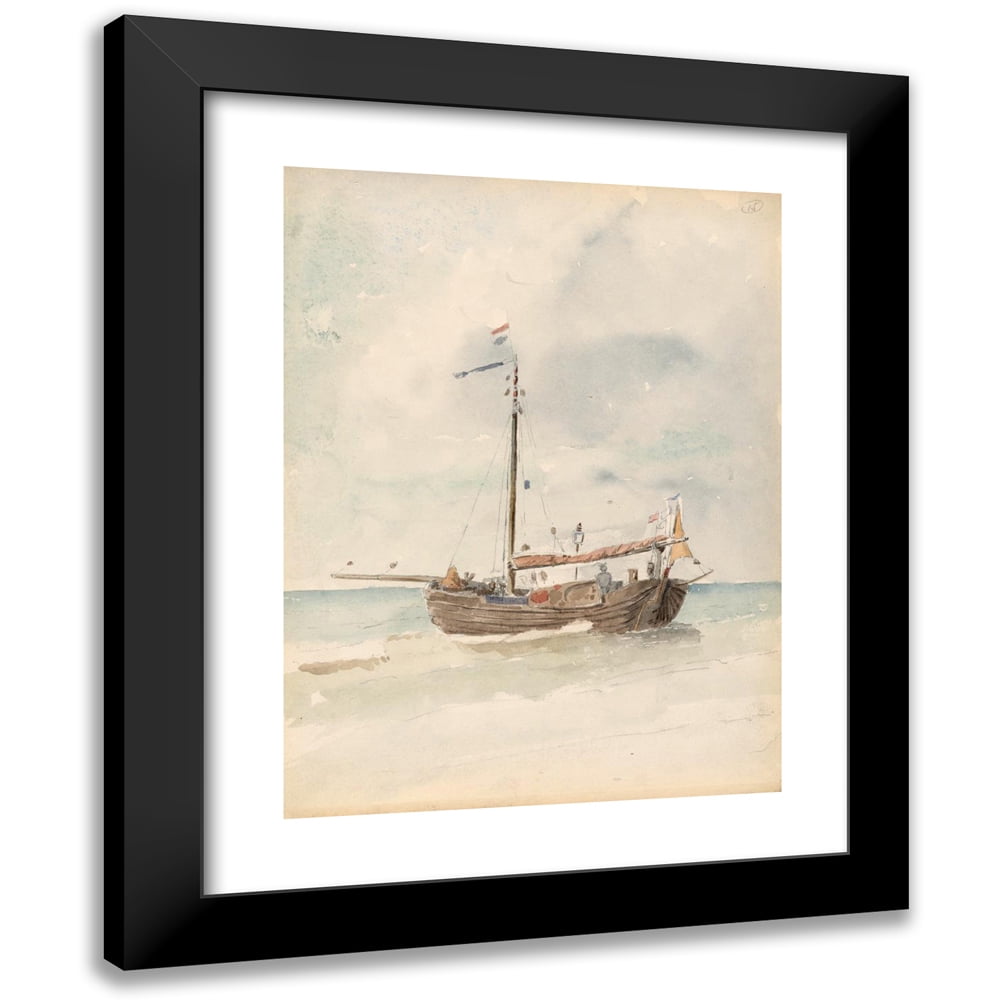 Whitney Warren Jr. 15x18 Black Modern Framed Museum Art Print Titled ...