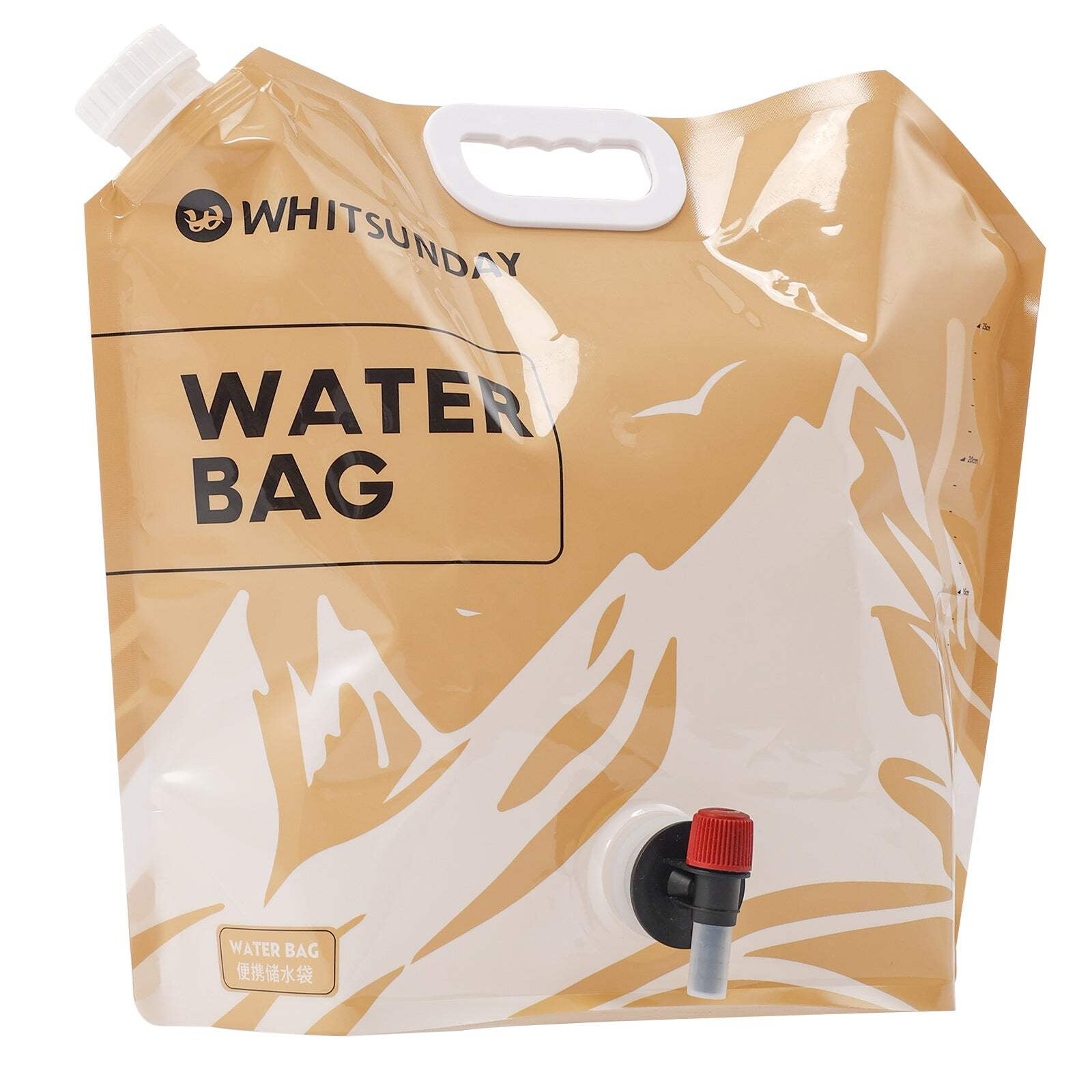 Whitsunday Collapsible Water Container Bag, No-Leak, Freezable ...