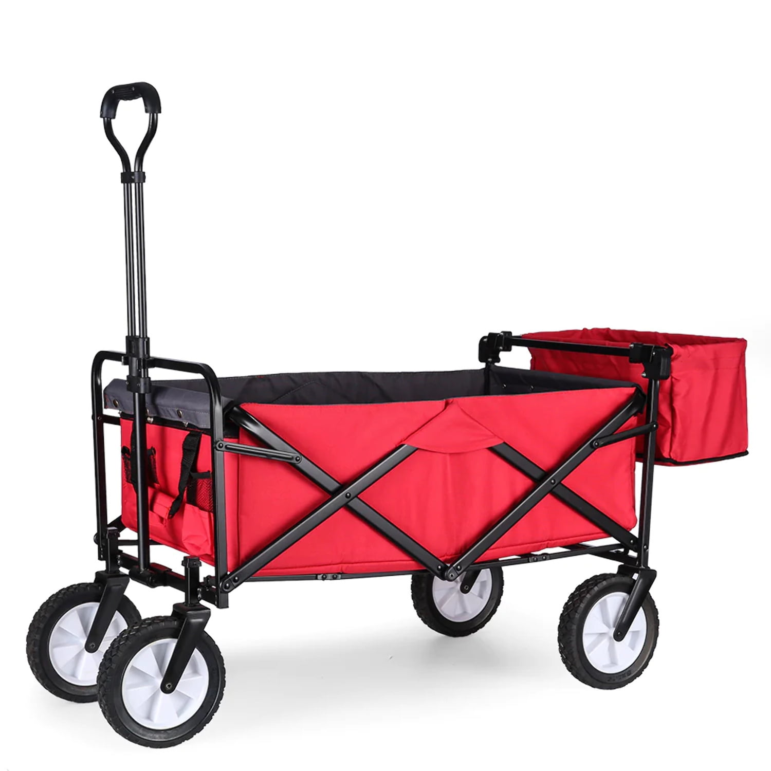 Whitsunday Folding Wagon 8" Standard wheels with Rear Storage (Standard ...