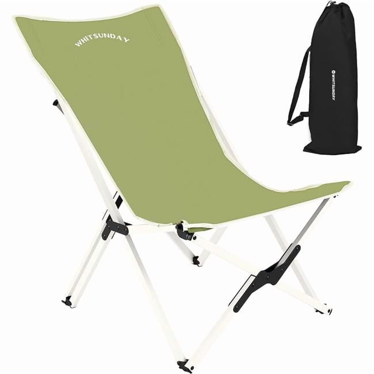 Whitsunday BC-Green Outdoor Camping Folding Butterfly Chair with Pillow ...