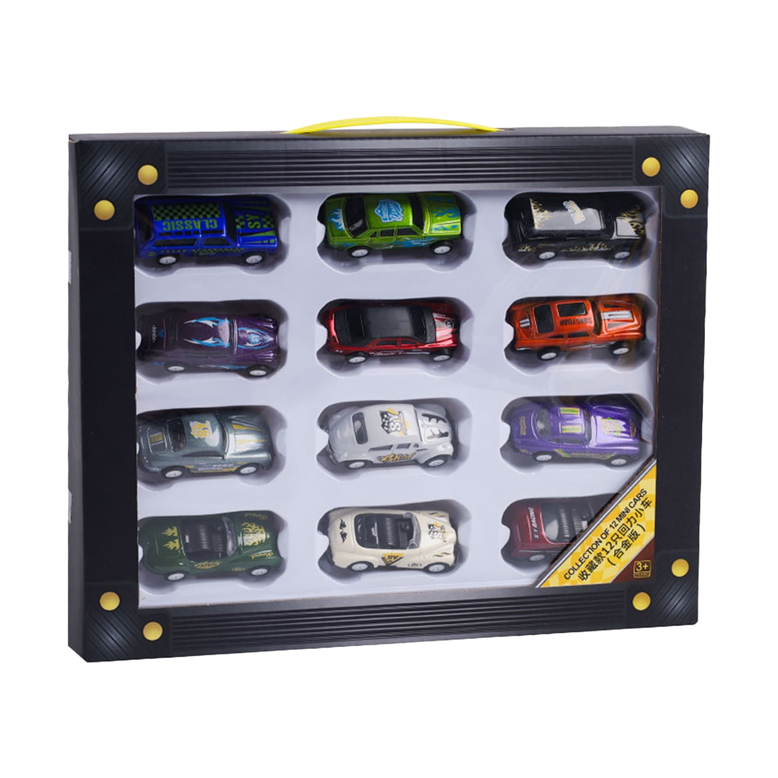 WhizMax 1:64 Alloy Car Model Children Simulation Pull-back Racing Car ...