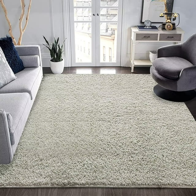 WhizMax Indoor Large 11x15 ft Plush Area Rug, Non-Shedding, Soft ...
