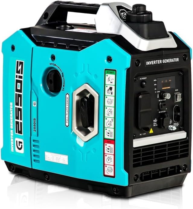 WhizMax 2550W Portable Inverter Generator, Outdoor Power Equipment ...