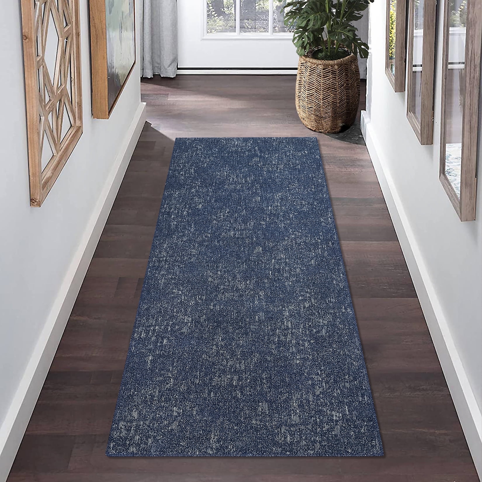 Garvee 2x6 Hallway Runner Rug Jacquard Textured Kitchen Runner ...