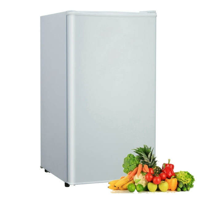 Garvee 3.2 Cu. Ft Compact Refrigerator with Freezer, Single Door Mini ...