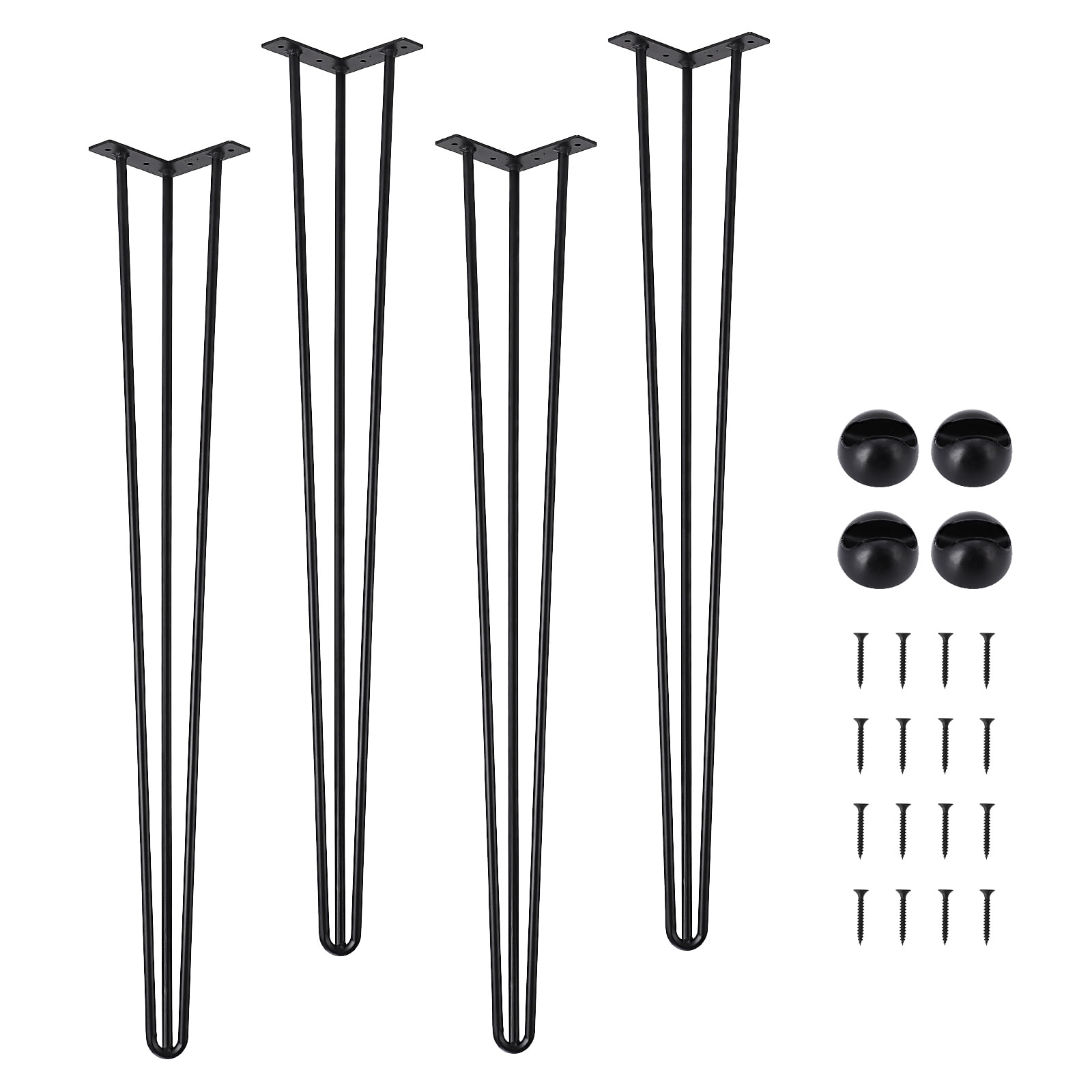 Garvee 40" Hairpin Table Legs,880lbs Load Capacity for Bench Desk ...