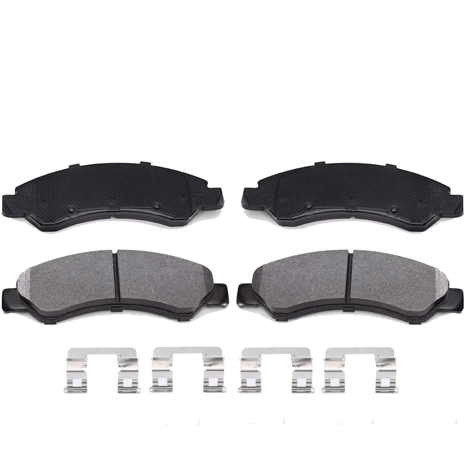Garvee 4Pack Advanced Ceramic Disc Front Brake Pads For The 2007-2013 ...
