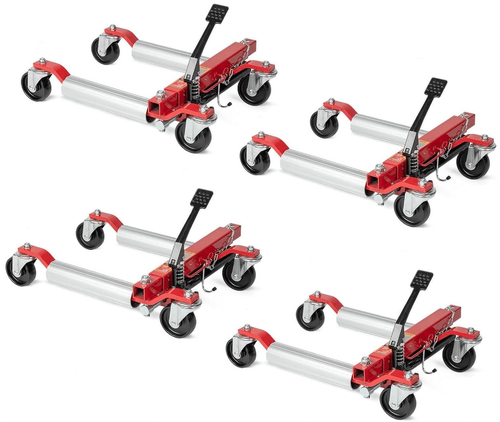 Gravee Car Wheel Dolly Jack Set, 1500LBS Capacity Wheel Dolly with ...