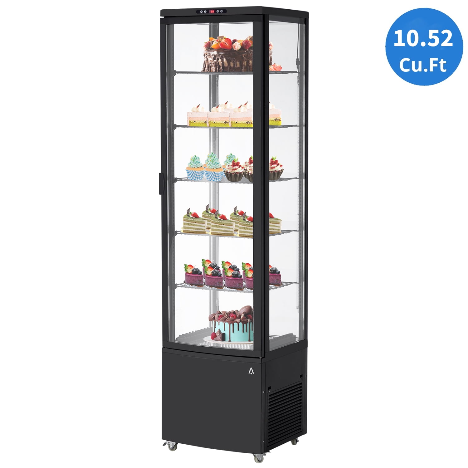 Garvee Commercial Display Refrigerator,10.52 Cu.ft Pastry Display ...