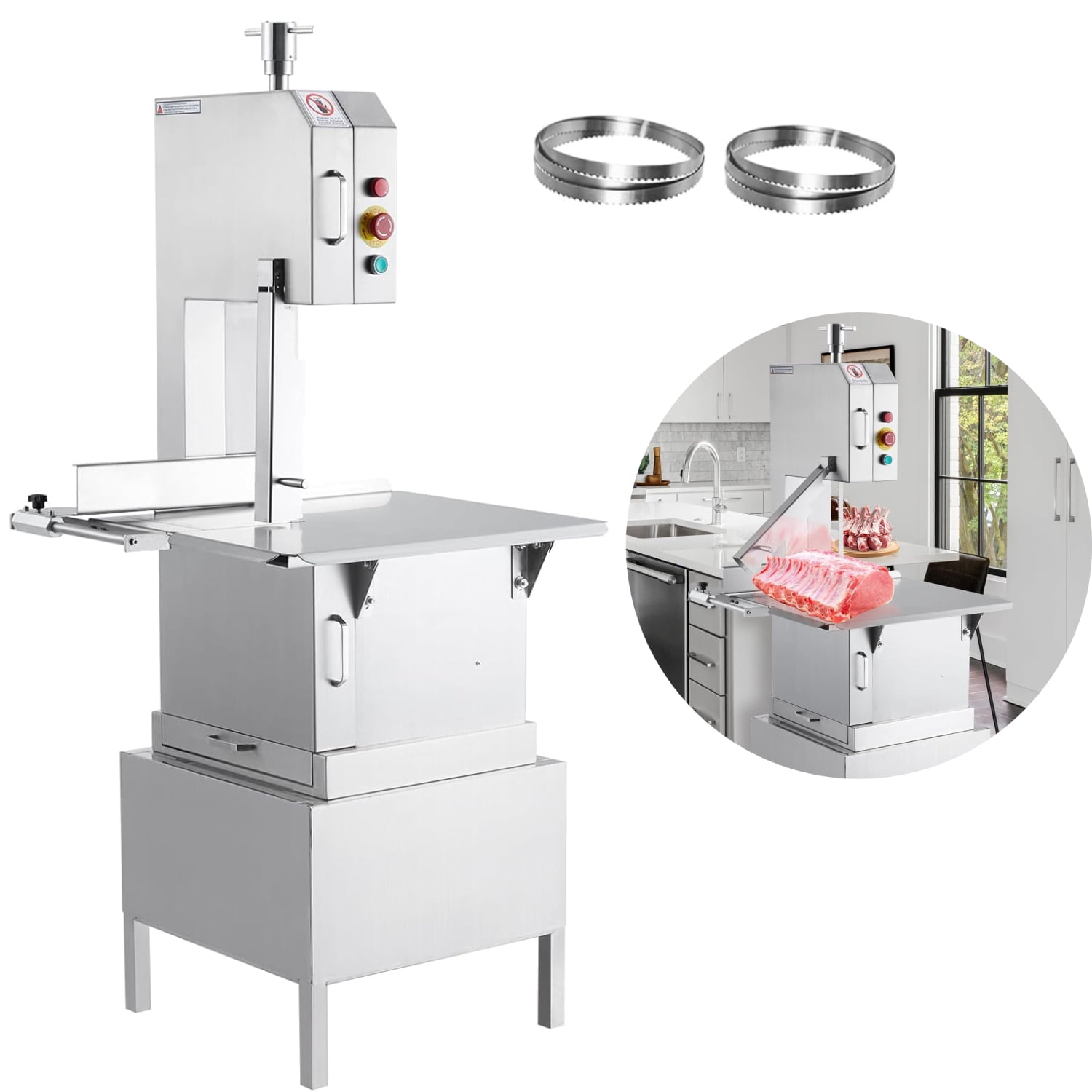 Garvee Commercial Electric Bone Saw Machine | Adjustable Cutting ...