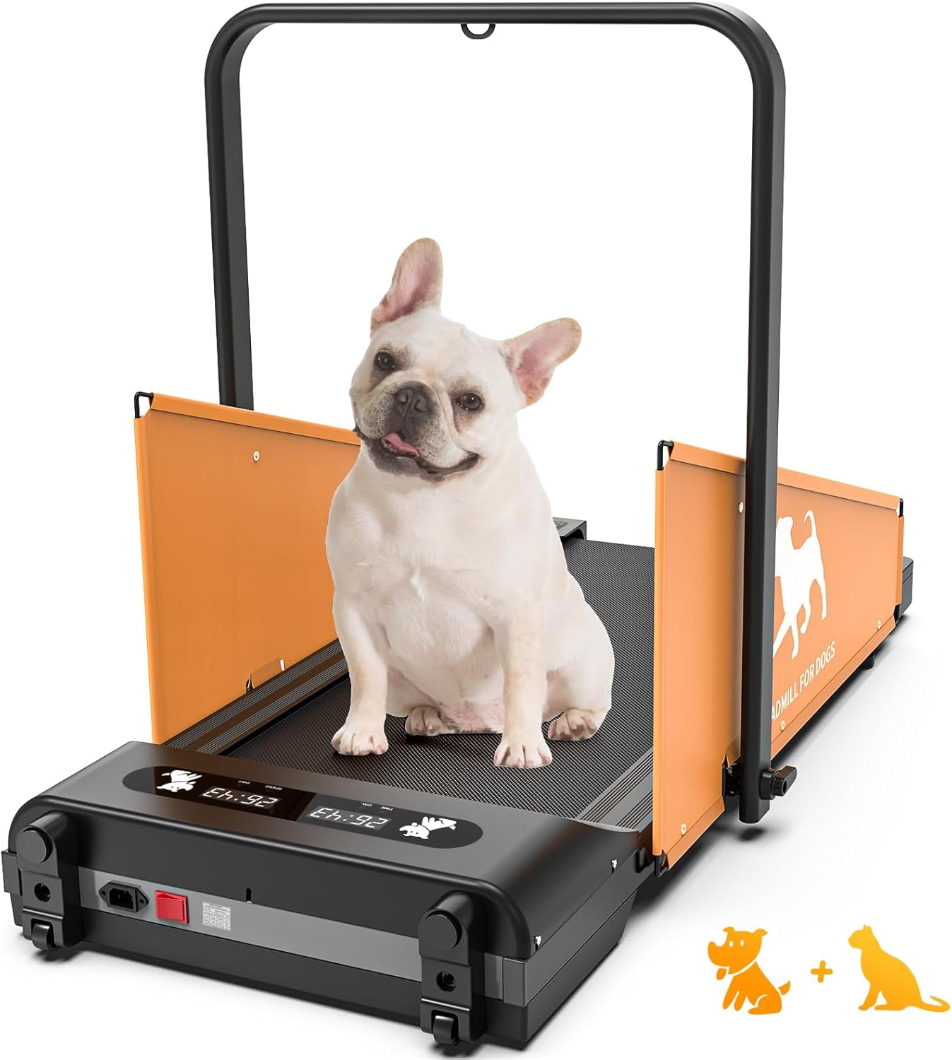 WhizMax Dog Treadmill for Small Dogs,1.5HP Folding Dog Running Machine ...