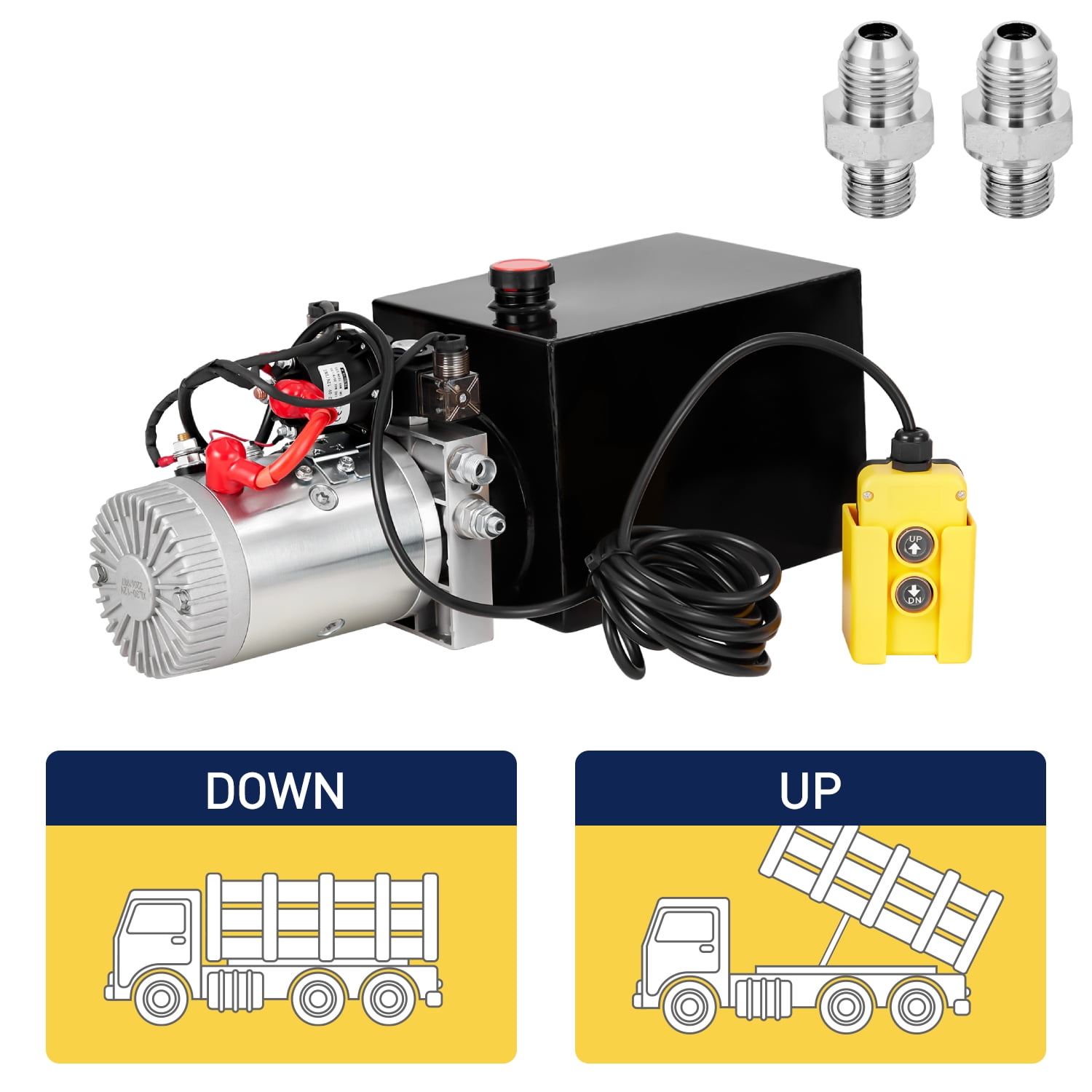 Garvee Double Acting Hydraulic Power Unit with Steel Tank,Car Lift ...