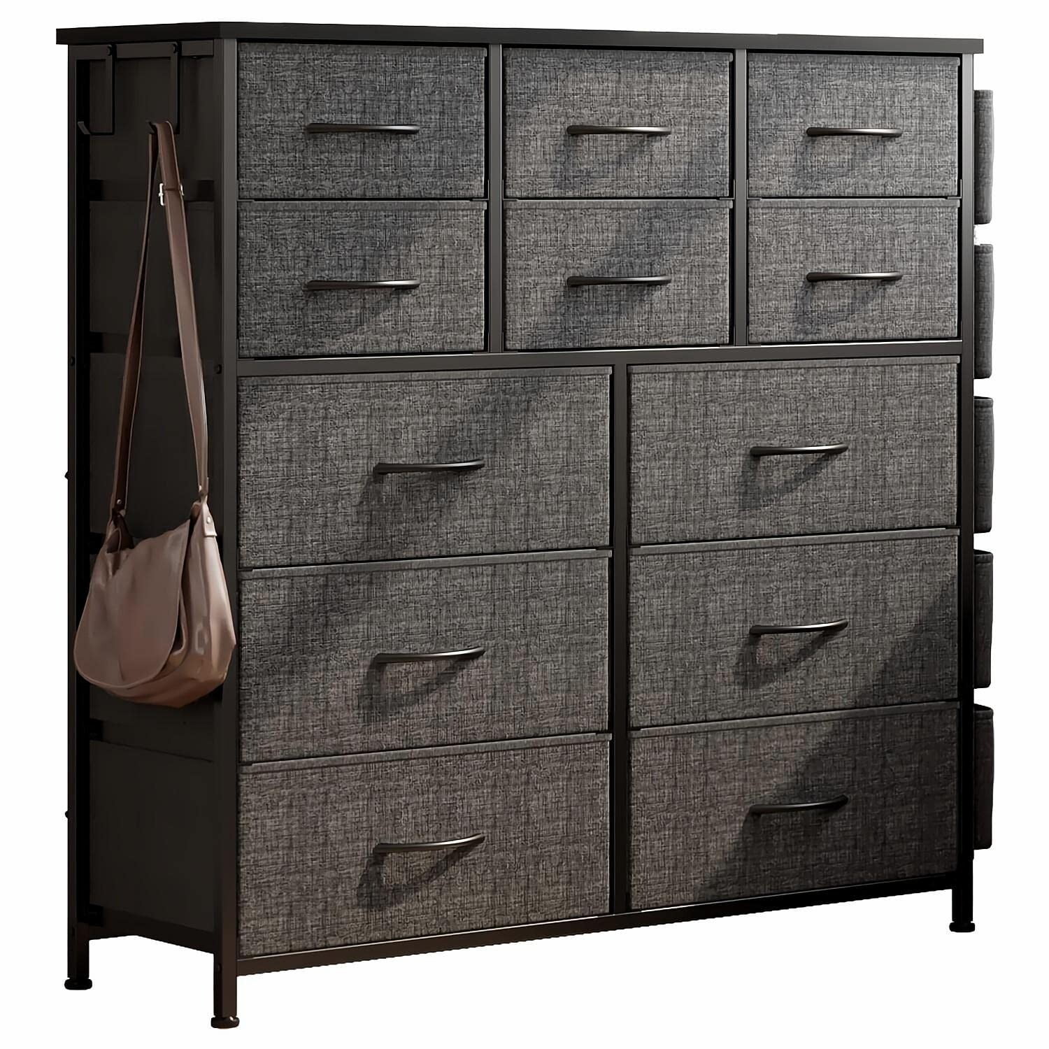 WhizMax Dresser With 12 Drawer,Chest of Drawers for Bedroom, Living ...