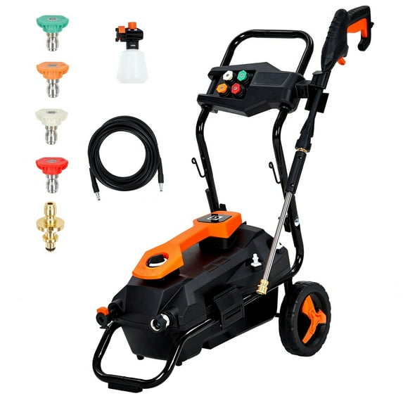 Garvee Electric Pressure Washer, 1950PSI 1.5GPM Power Washer Machine ...