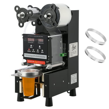 BENTISM Electric Boba Cup Sealer, Semi-automatic, 300-500 Cups/Hour ...