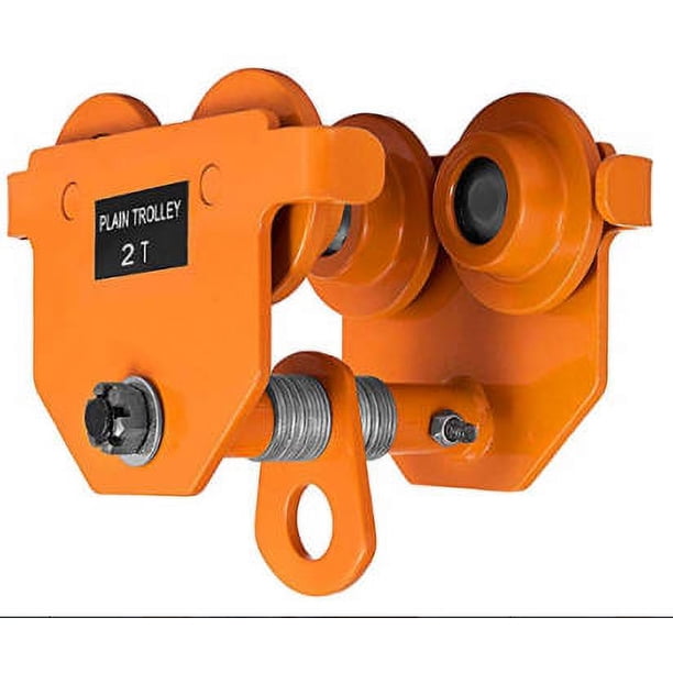 WhizMax Heavy-Duty Crane, Ordinary 2 Tons Pusher Rail Trolley Lift ...