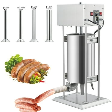 Free Shipping! VEVOR Electric Stuffer 15L Stainless Steel Variable ...