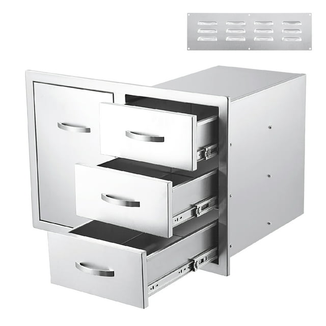 Garvee Outdoor Kitchen Cabinets,Stainless Steel Outdoor Kitchen Drawers ...