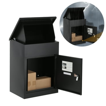 SKYSHALO Package Delivery Boxes for Outside Delivery Box 13.9"x11.6"x42 ...