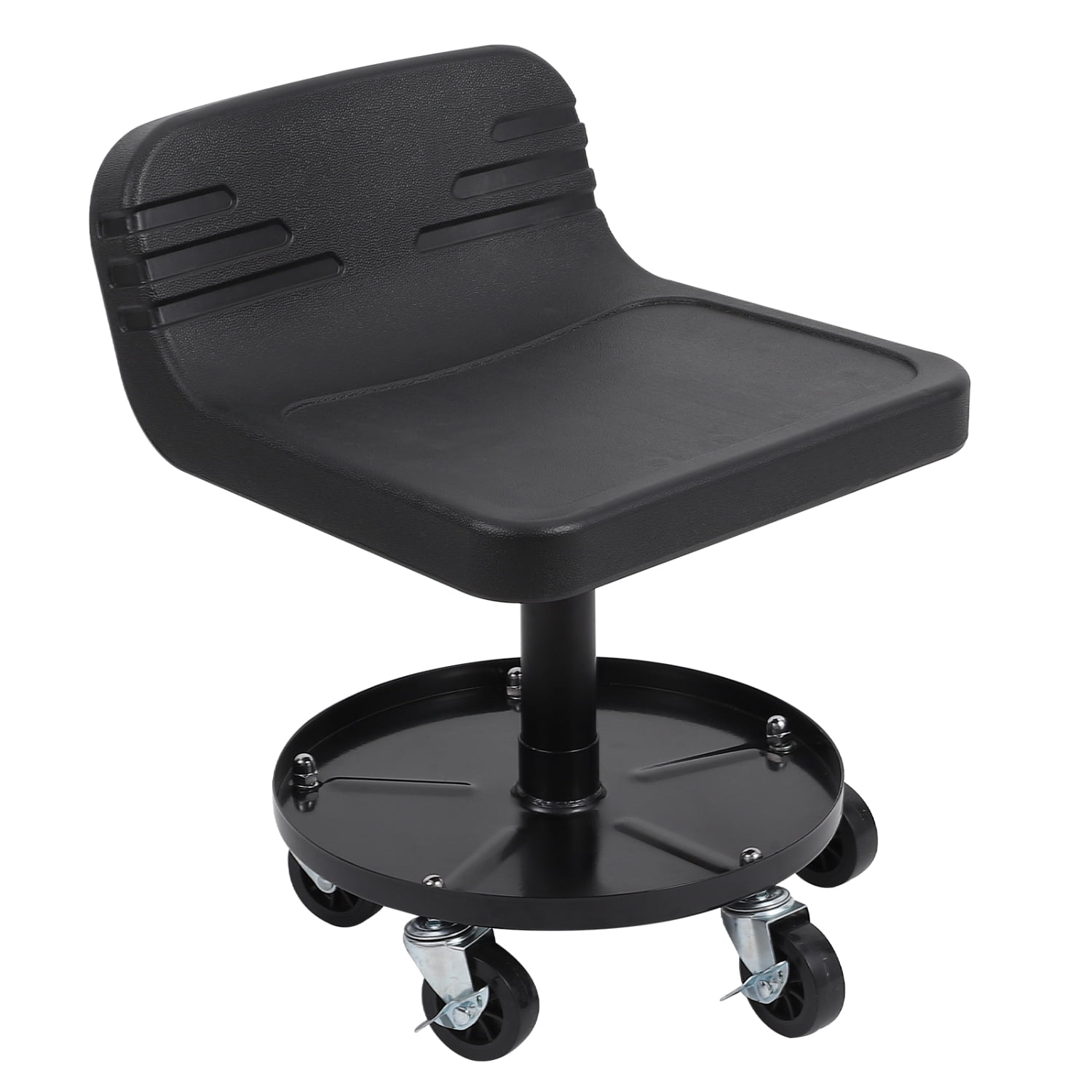 Garvee Rolling Shop Stool | Mechanic Stool | 300 LBS Capacity | 360 ...
