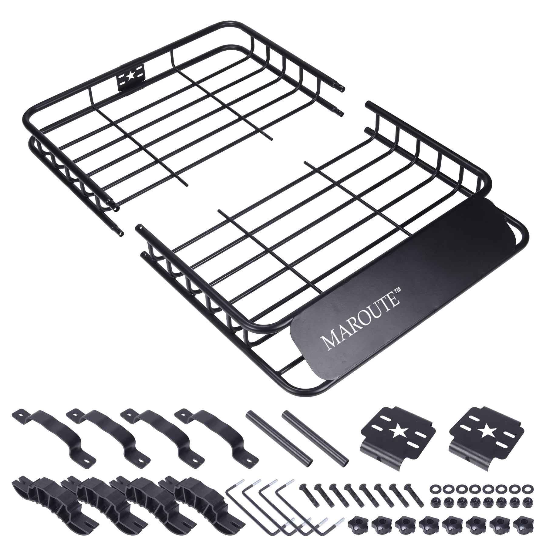 WhizMax Roof Rack Carrier Basket Universal 51" X 36" X 5" Rooftop Cargo ...