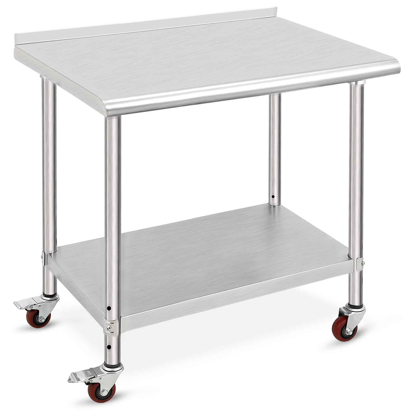 Garvee Stainless Steel Tables,36"x24"x35",Heavy Duty Worktable with ...