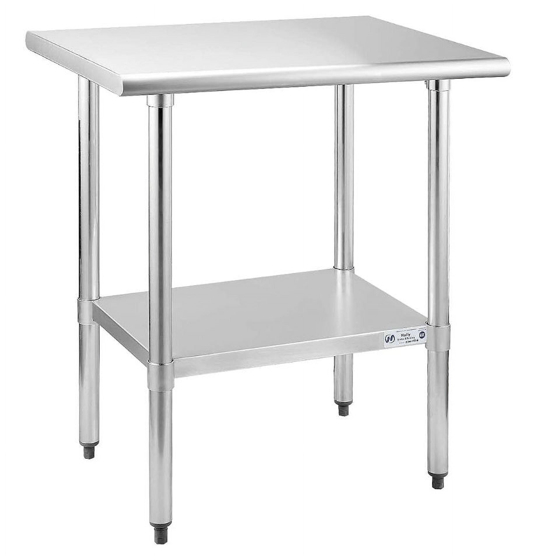 Garvee Workbench, Special Size 48 x 24 x 35 inches, Double Layer, 0.7mm ...