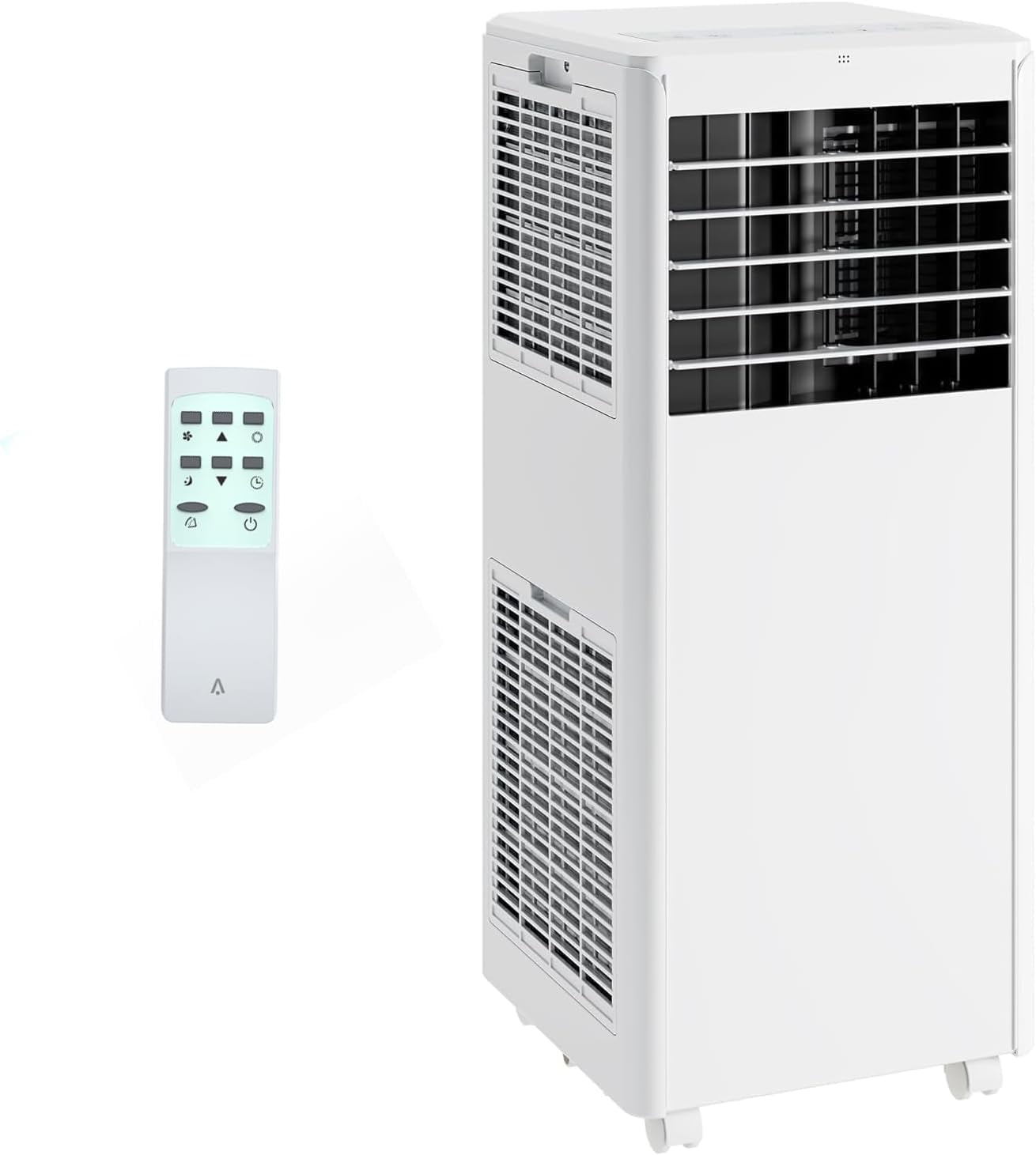 WhizMax 8000 BTU Portable Air Conditioner, Dehumidifier, Fan, Remote, 24-Hour Timer, 750 Sq. ft ...