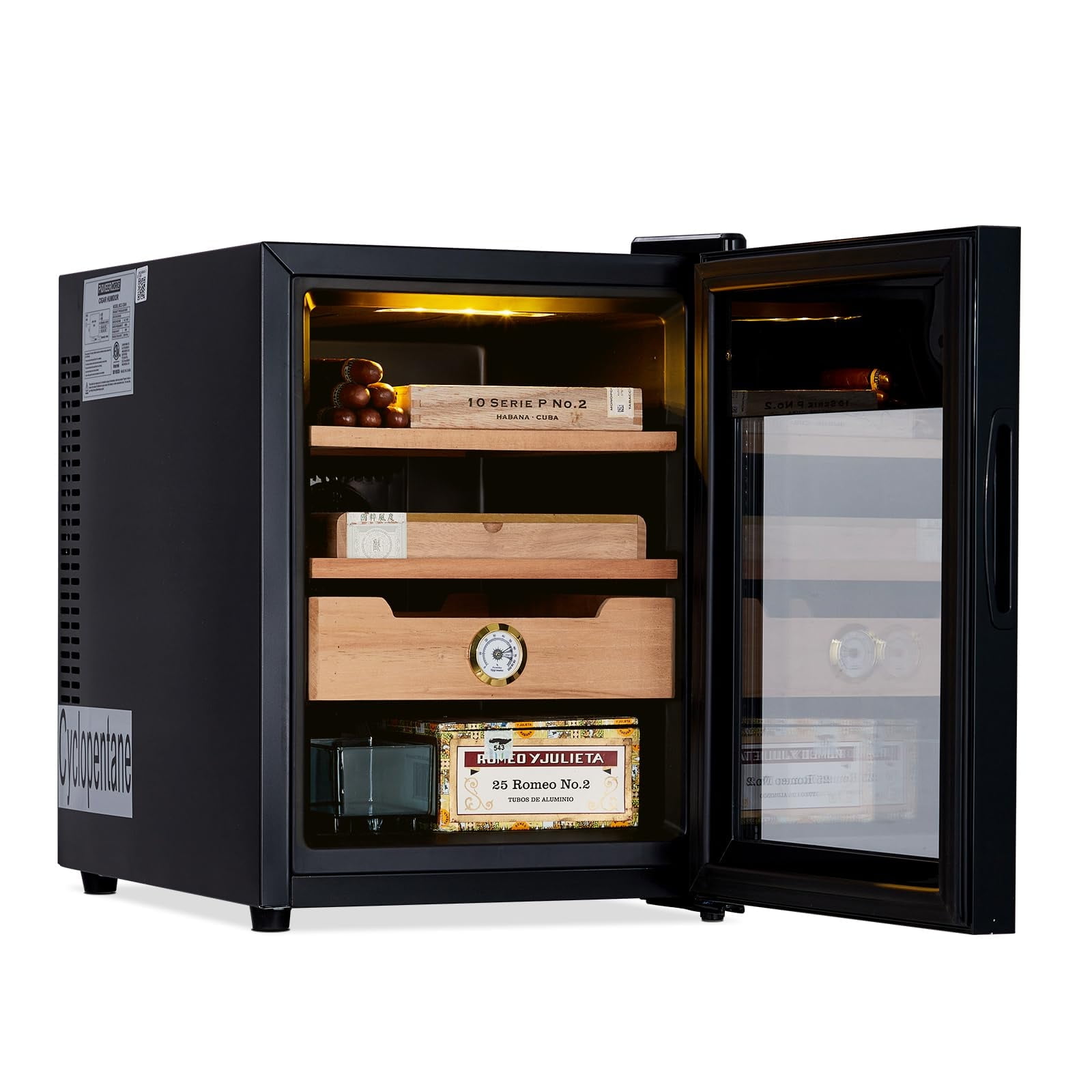 Garvee Electric Cig-Cabinet 200 Count, 3 in 1 33L Portable Storage ...