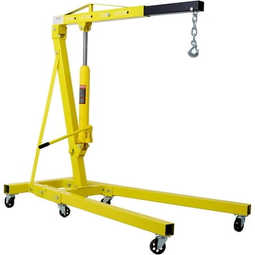 Garvee Engine Hoist, 2 Ton-4400lbs Heavy Duty Folding Hydraulic Lifter ...